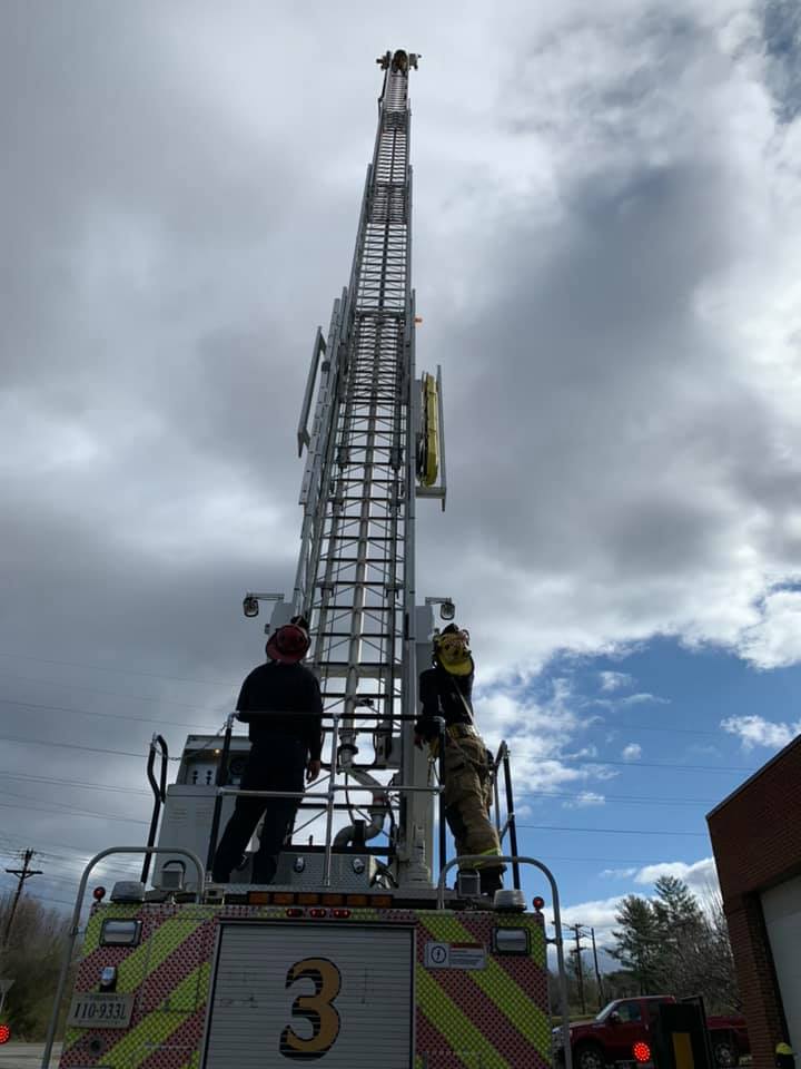 Aerial Training - Cave Spring Volunteer Fire Department