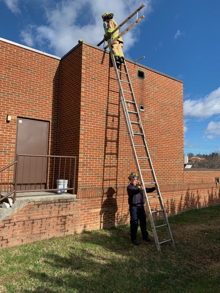 Ground Ladder Training - Cave Spring Volunteer Fire Department