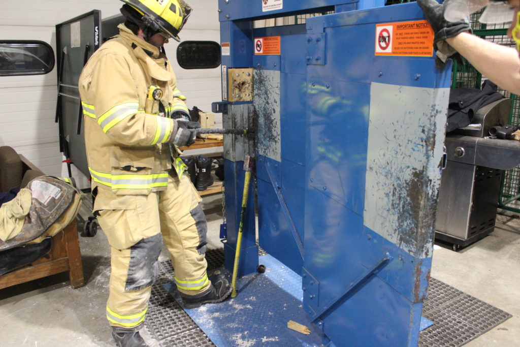 Forcible Entry Training - Cave Spring Volunteer Fire Department