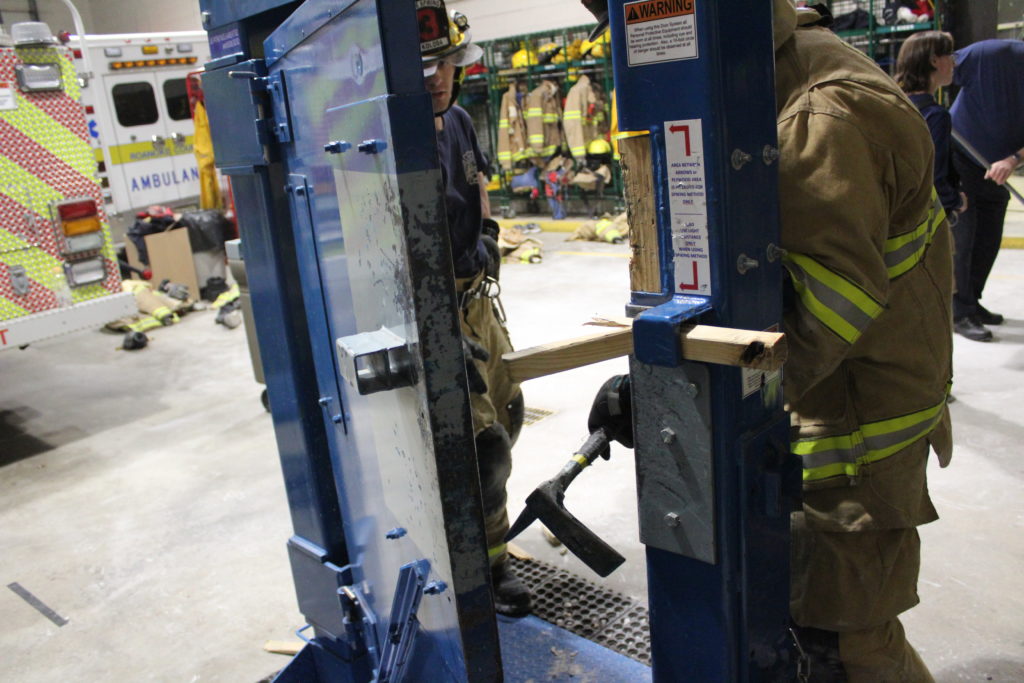 Forcible Entry Training - Cave Spring Volunteer Fire Department